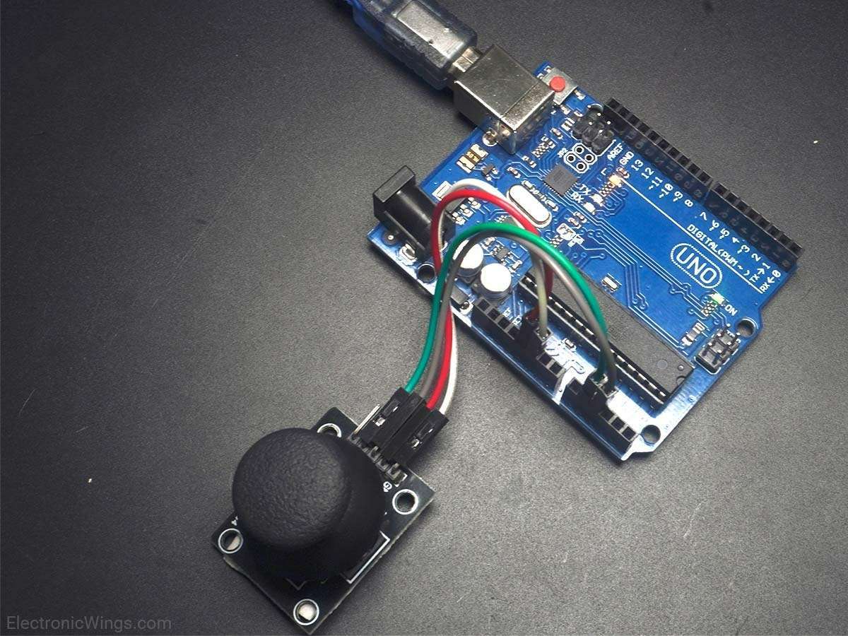 Analog Joystick Interfacing With Arduino Uno Arduino